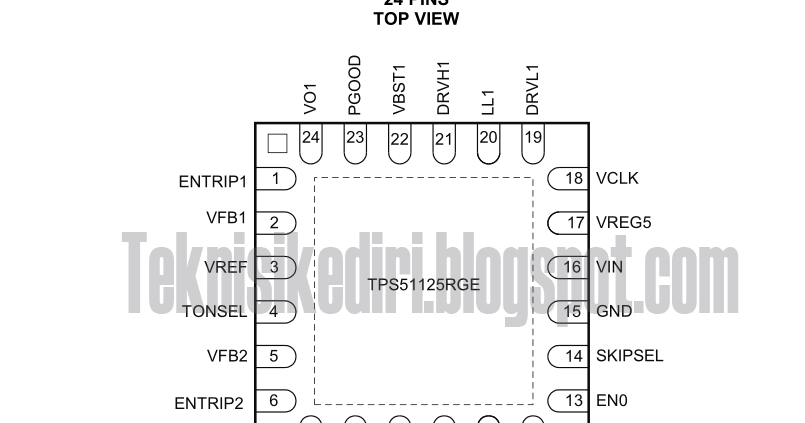 TPS51125 Datasheet Fre Download - TeknisiKediri.com