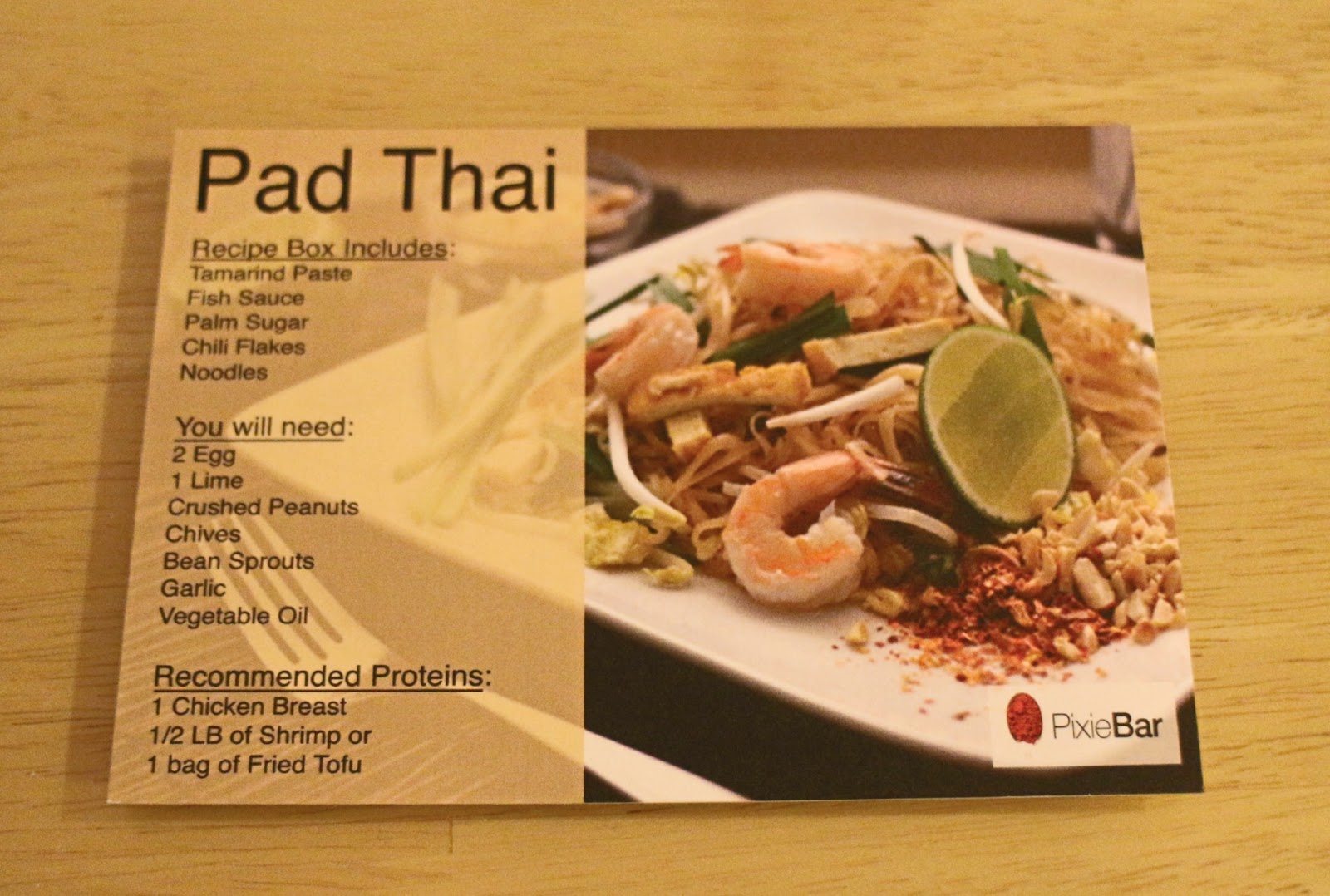 Tickled Pink in the Rain: New Recipe Box Subscription- Pixie Bar Review ...