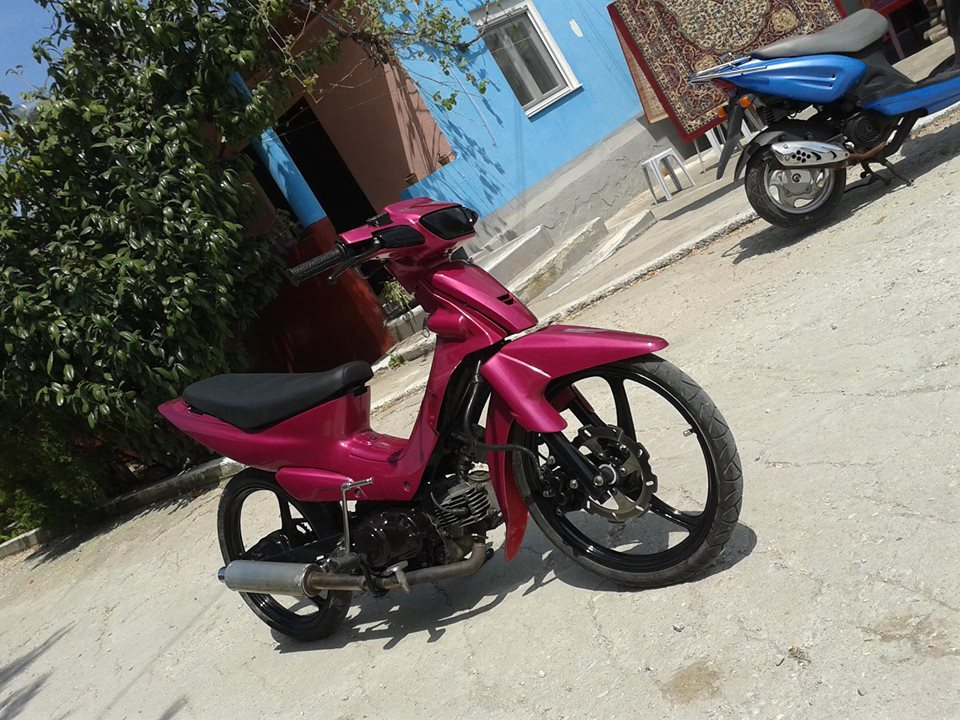 Mikrowio me dio rodes: Yamaha Crypton R 57mm