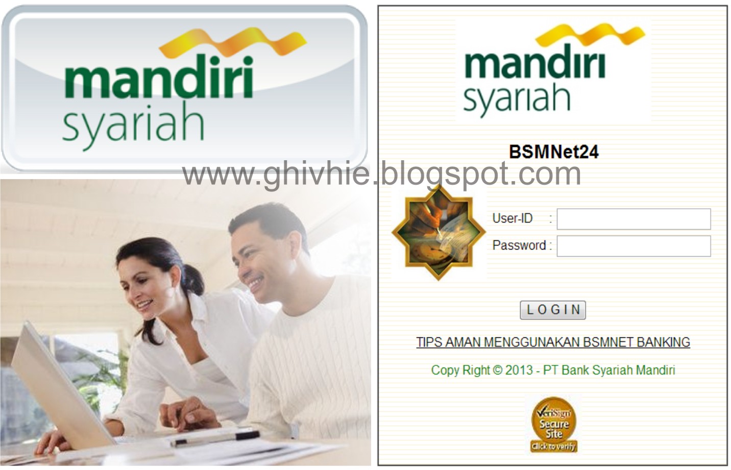 Syarat dan Ketentuan BSM NET Banking | Anjar Gigih Dewanto