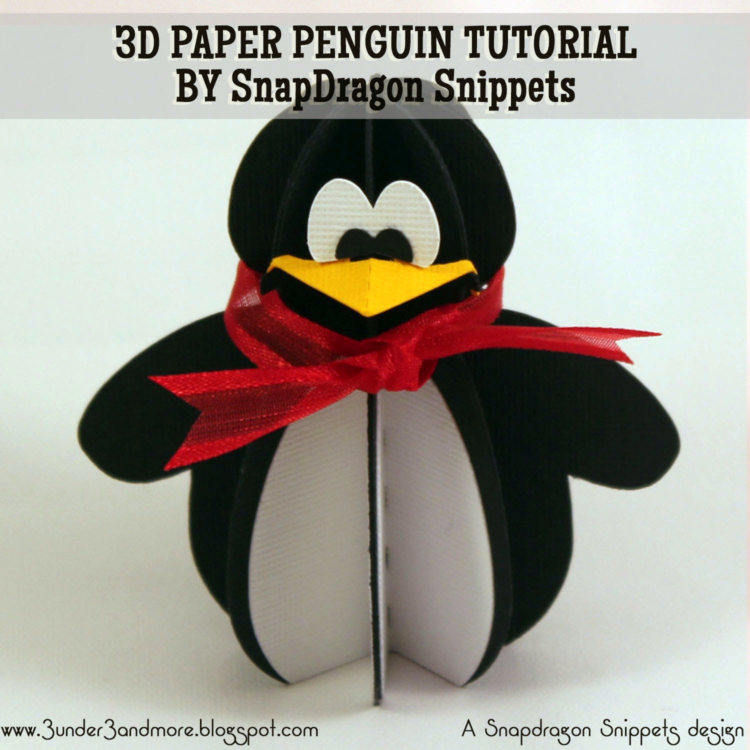 3 under 3 and more: 3D Penguin Assembly Tutorial