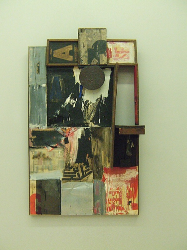 ArtHive: Robert Rauschenberg- Painting/Collage