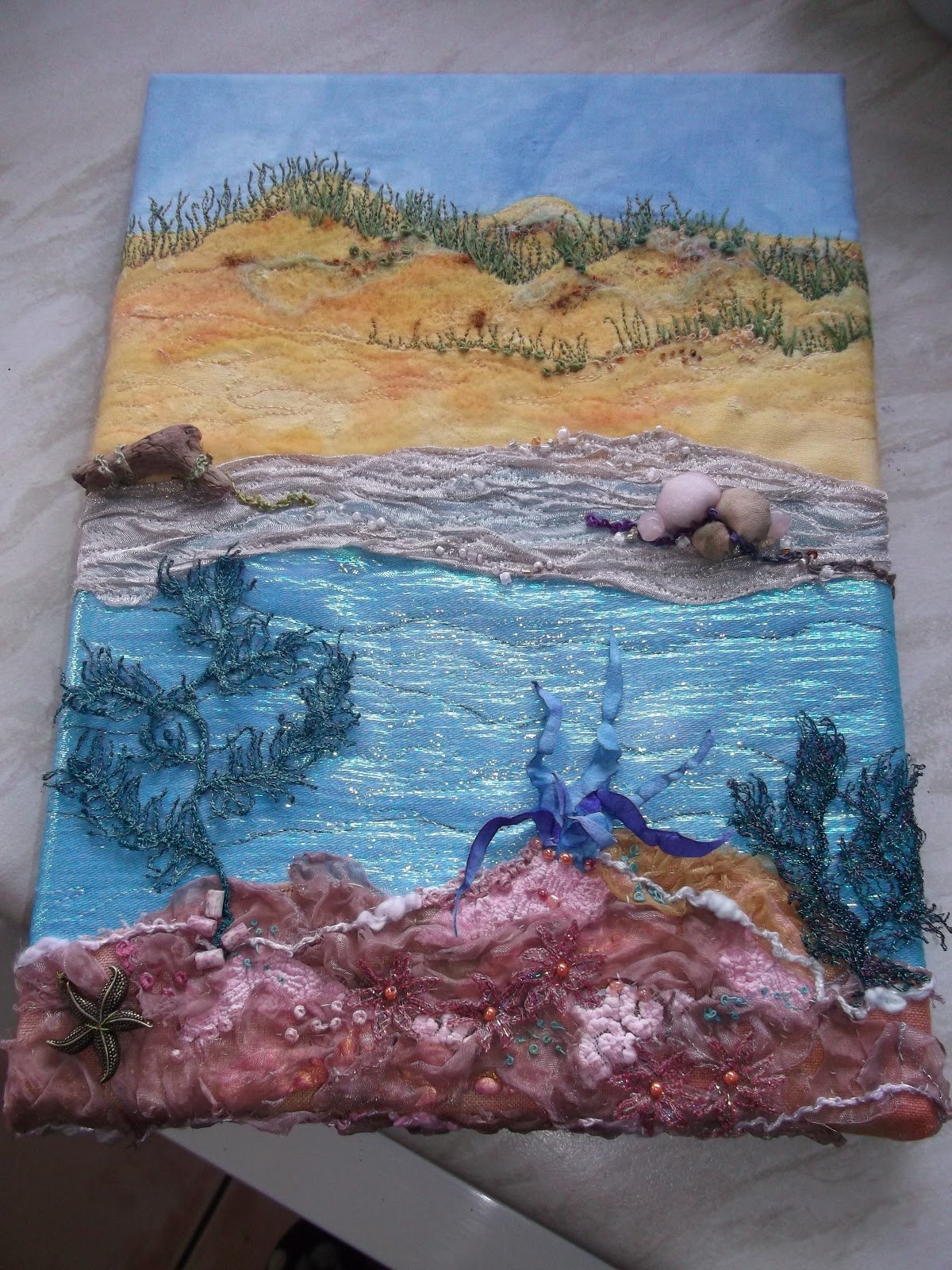 Scrumptious Textiles: Inspired by the sea