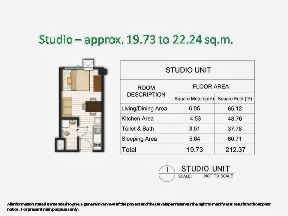 Trees Residences by SMDC: Layout and Finish