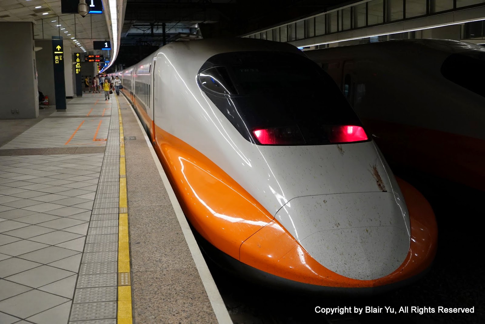 Blair's 鐵道攝影: 台灣高鐵(THSR) 700T列車 TR31