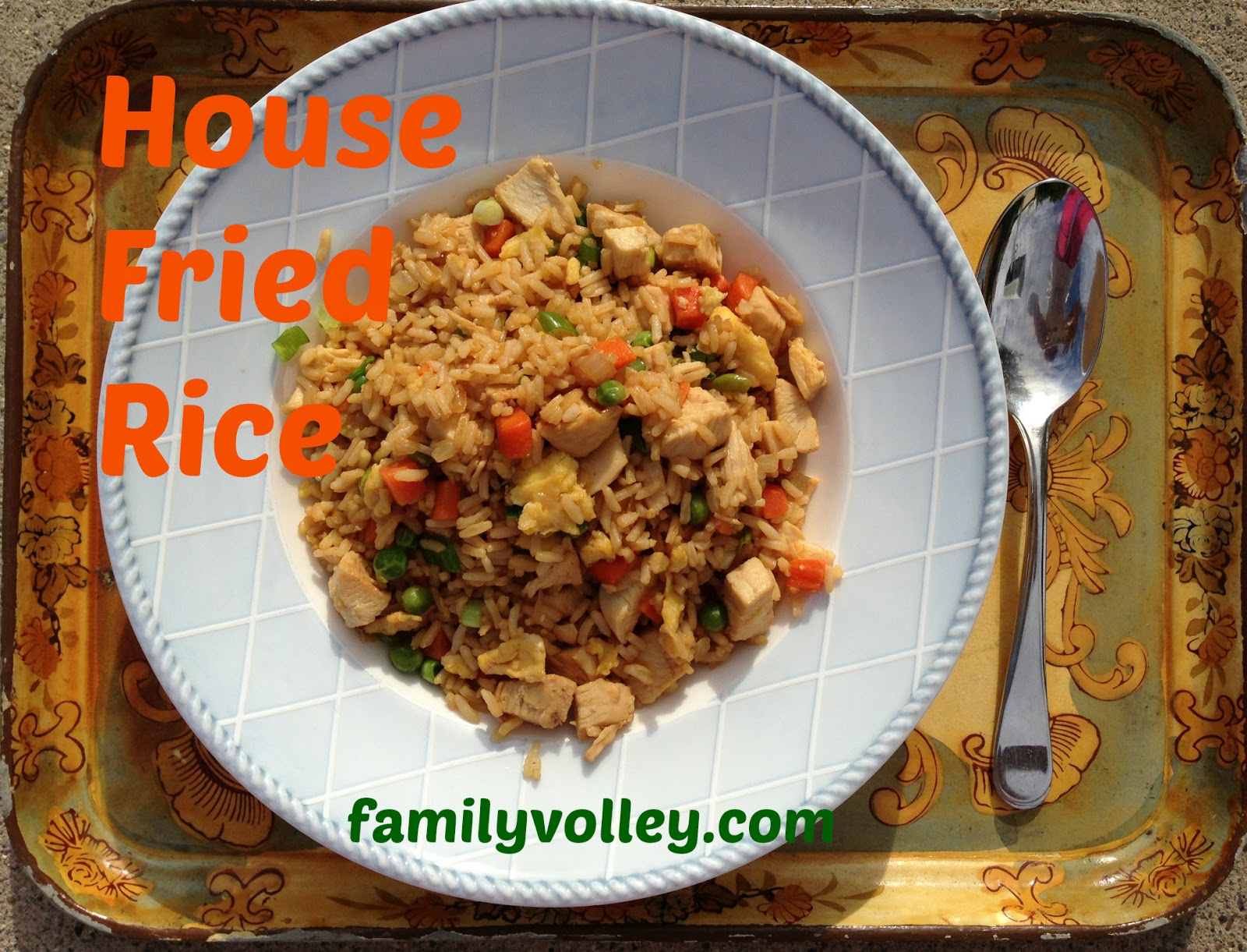 Family Volley: House Fried Rice -What's For Dinner