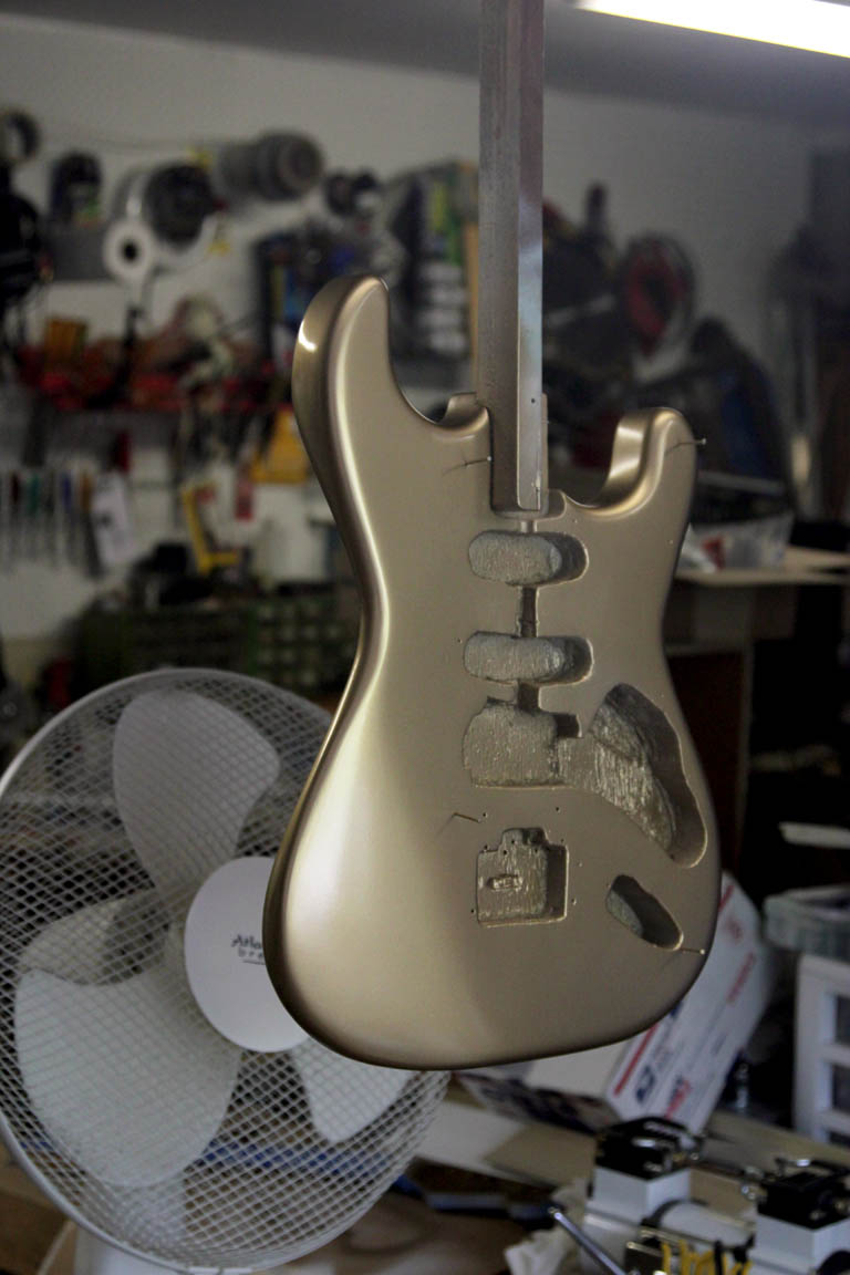 The Big Whistle: Candy Green Strat Refinish Process
