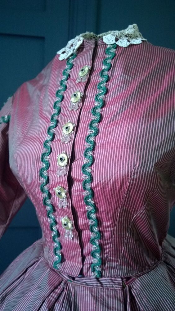 1860's Garibaldi Blouse and Skirt - Decor To Adore