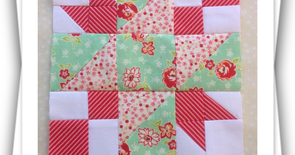 Chatelaine- Free BOW Sampler Quilt Block 72 - Threadbare Creations