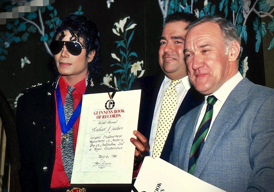 Cartas para Michael: A cerimônia do ''Guinness Book of Records'' em 1986