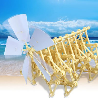 Topaz Devices: DIY Wind Powered DIY Walking Walker Model