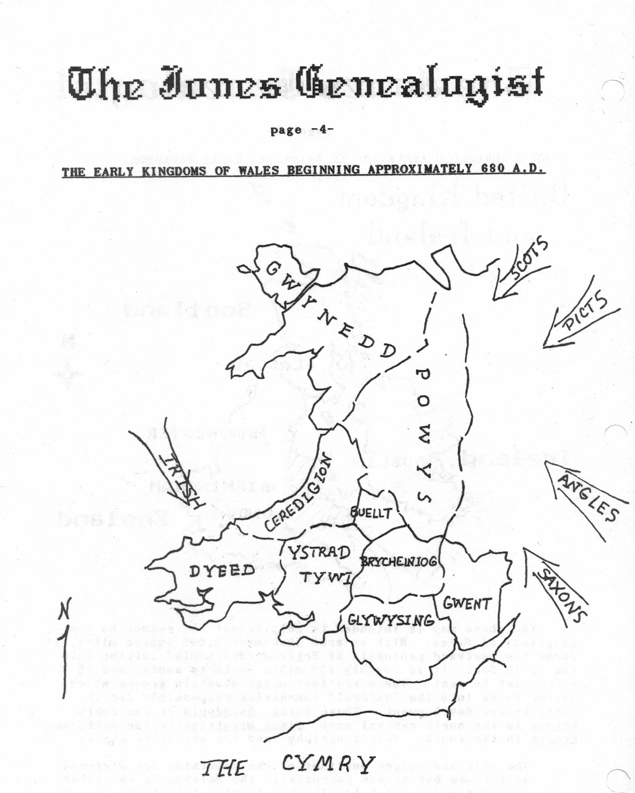 Welsh Genealogy: The Lay of The Land