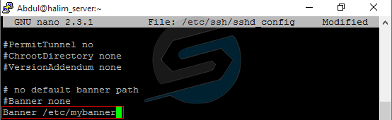 Konfigurasi SSH : Login Banner ~ Blog Abdul Halim