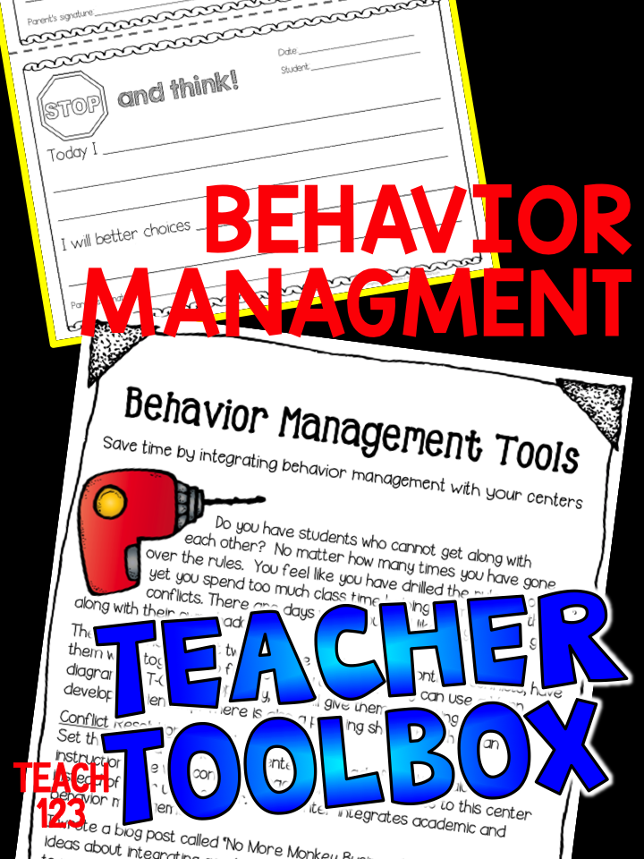 Centers Management, Organization, Work Habits and More! | Teach123