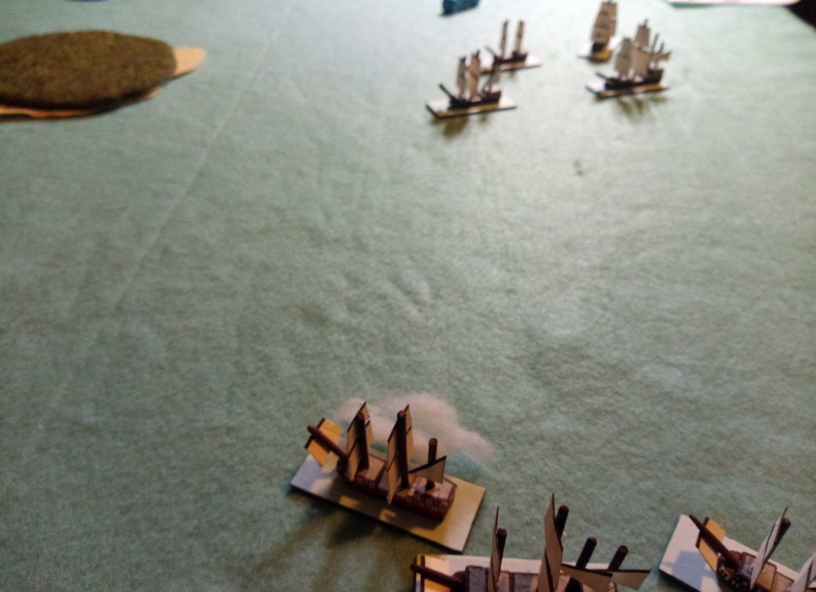 The Stronghold Rebuilt: When Galleons Fight