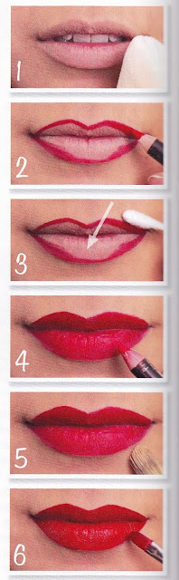 bcg make up: Tutorial: Labios rojos