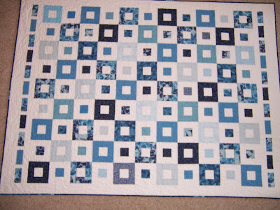 Calicos In Bloom: "Two Fabric" Quilt