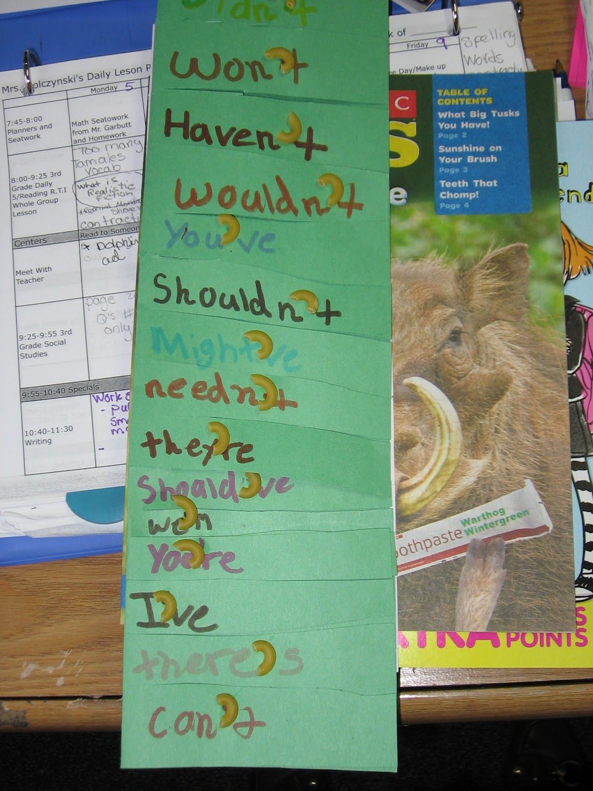 Learning With Laughter: Contraction Foldable