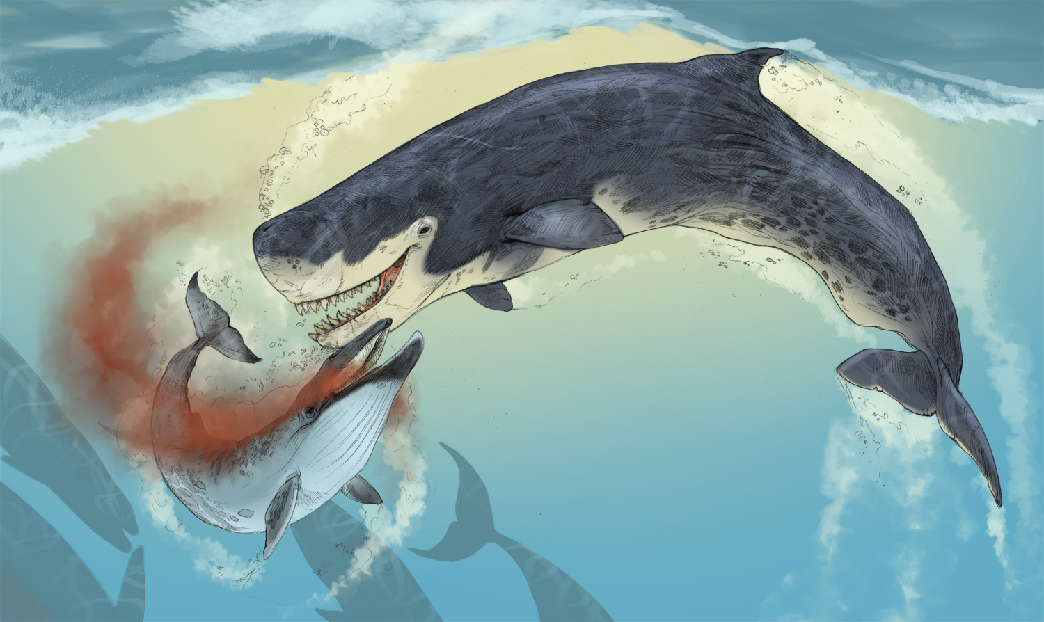 El Pensieve de Dinorider: PaleoArte: "Hora de almuerzo con Livyatan ...