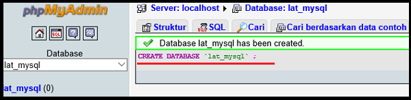 Tugas Basis Data3 Membuat Database, Table serta Penggunaan Perintah ...