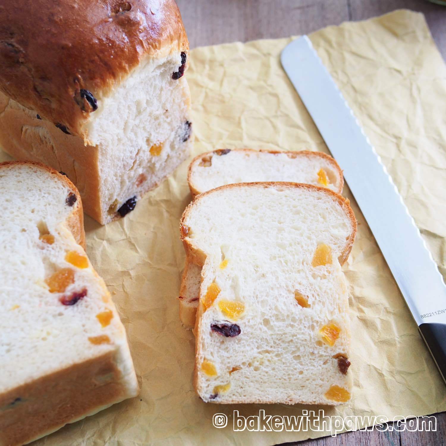Fruit Loaf - BAKE WITH PAWS