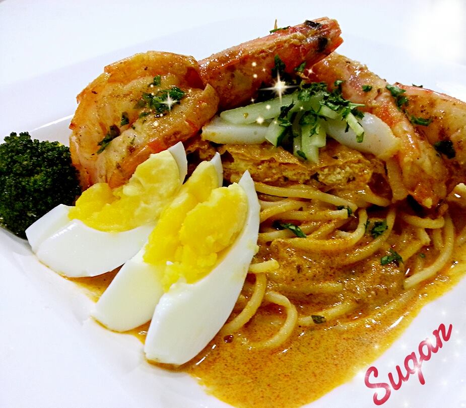 Laksa Spaghetti by Sugar Ng