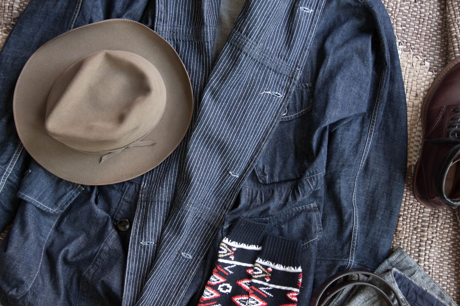 In Review: Perfectly Strange - The Kapital 10 oz. Denim Ring Coat