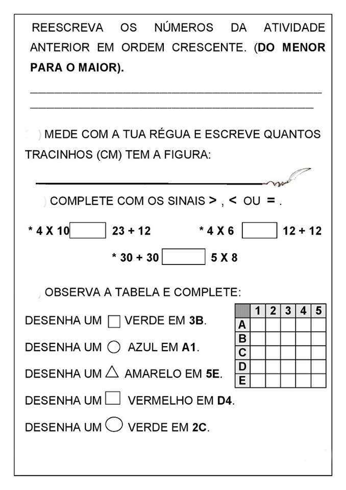 Compartilhando Ideias: Atividades de Matemática para o 5º ano