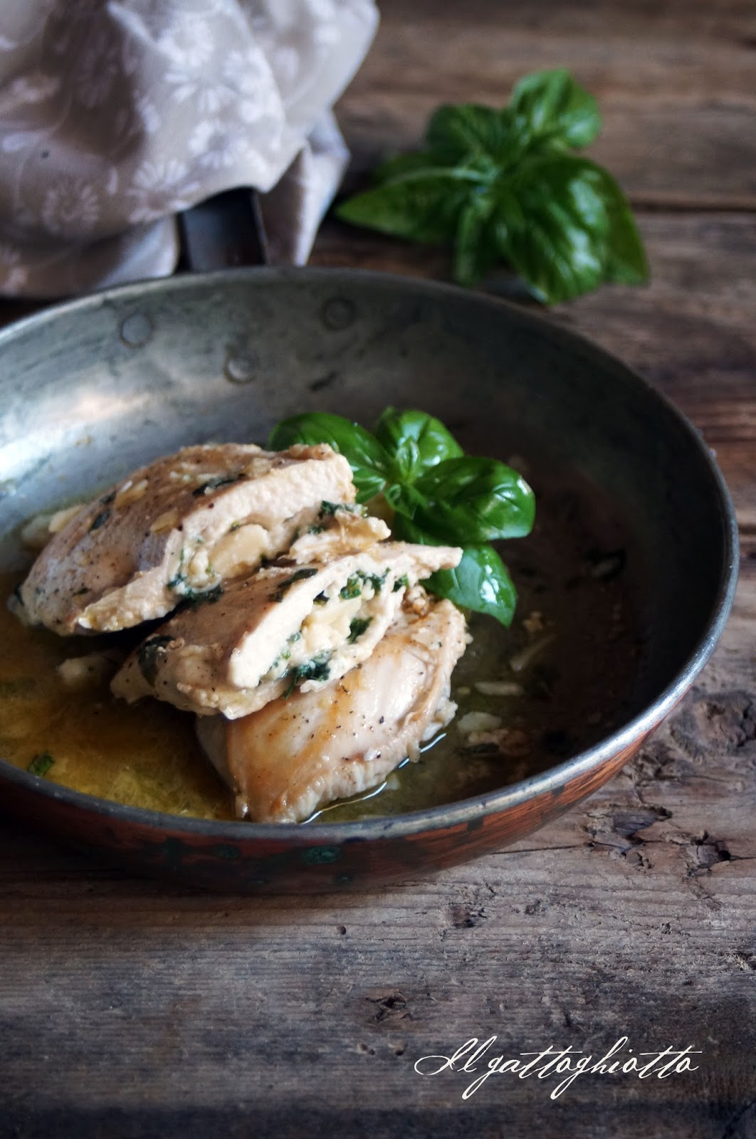Supreme di pollo con parmigiano e basilico – IlGattoGhiotto.it