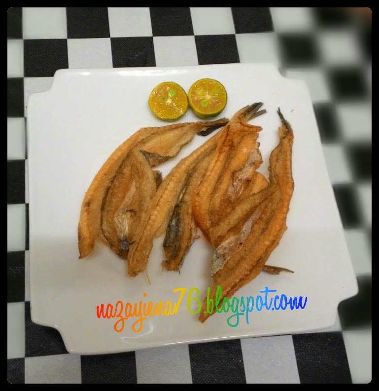 ! My Lovely Family Blog !: Ikan lumek kering goreng
