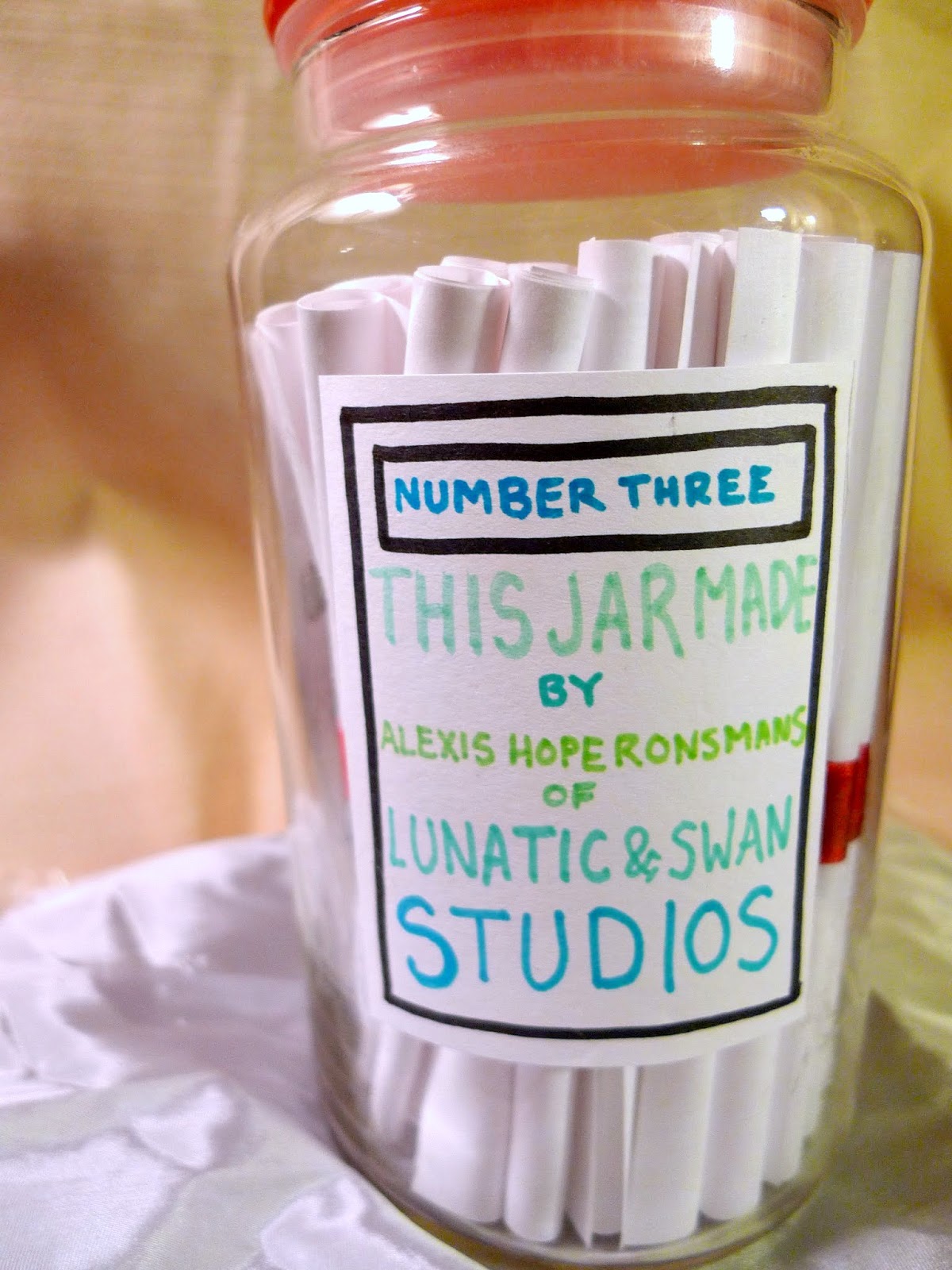 The Lunatic & The Swan: Idea Jar #3