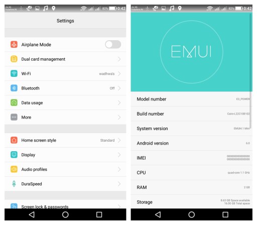روم [MT6735] EMUI 4.1 ROM for MT6735 Kernel 3.18.19 32 Bit MM 6.0.1
