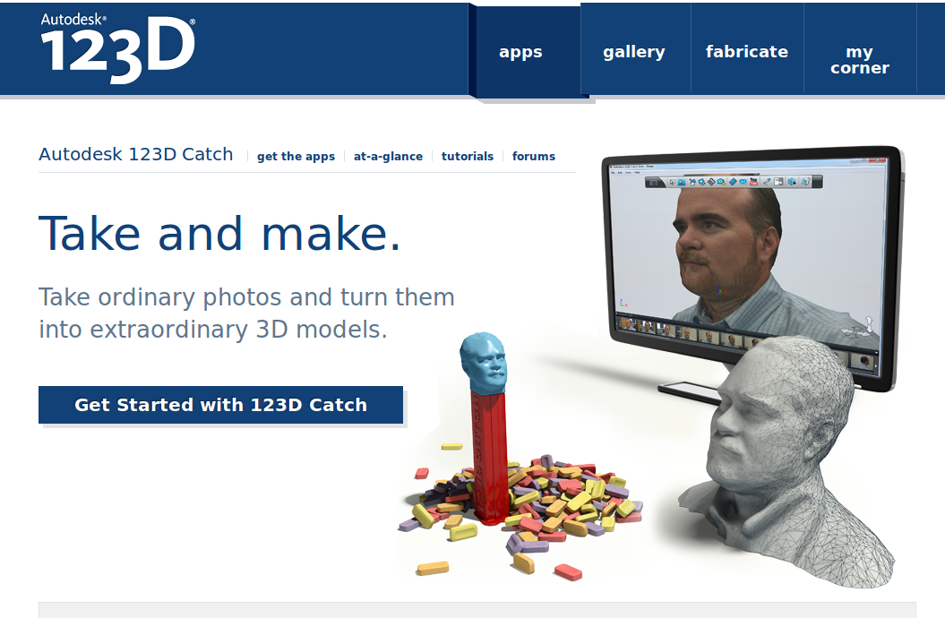 LinkNotes: Create 3D Models From your Photographs with Autodesk 123D Catch