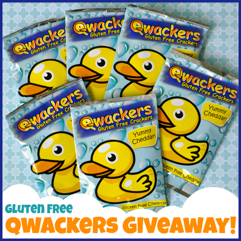Gluten Free Qwackers Crackers Giveaway! | BentOnBetterLunches