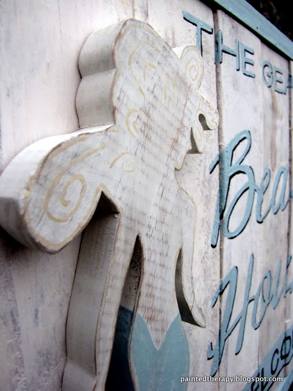 Painted Therapy: A Seaside Sign