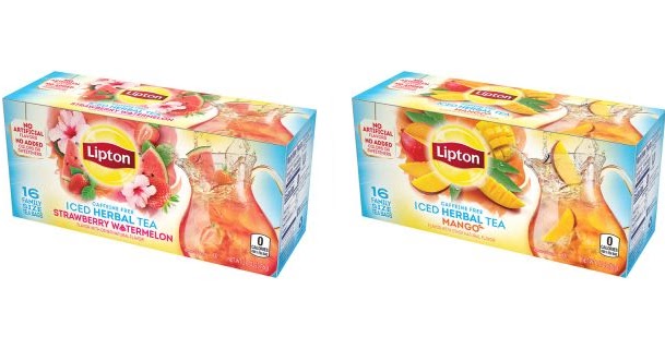 Lipton Welcomes Summer with Two New Iced Herbal Teas | Brand Eating