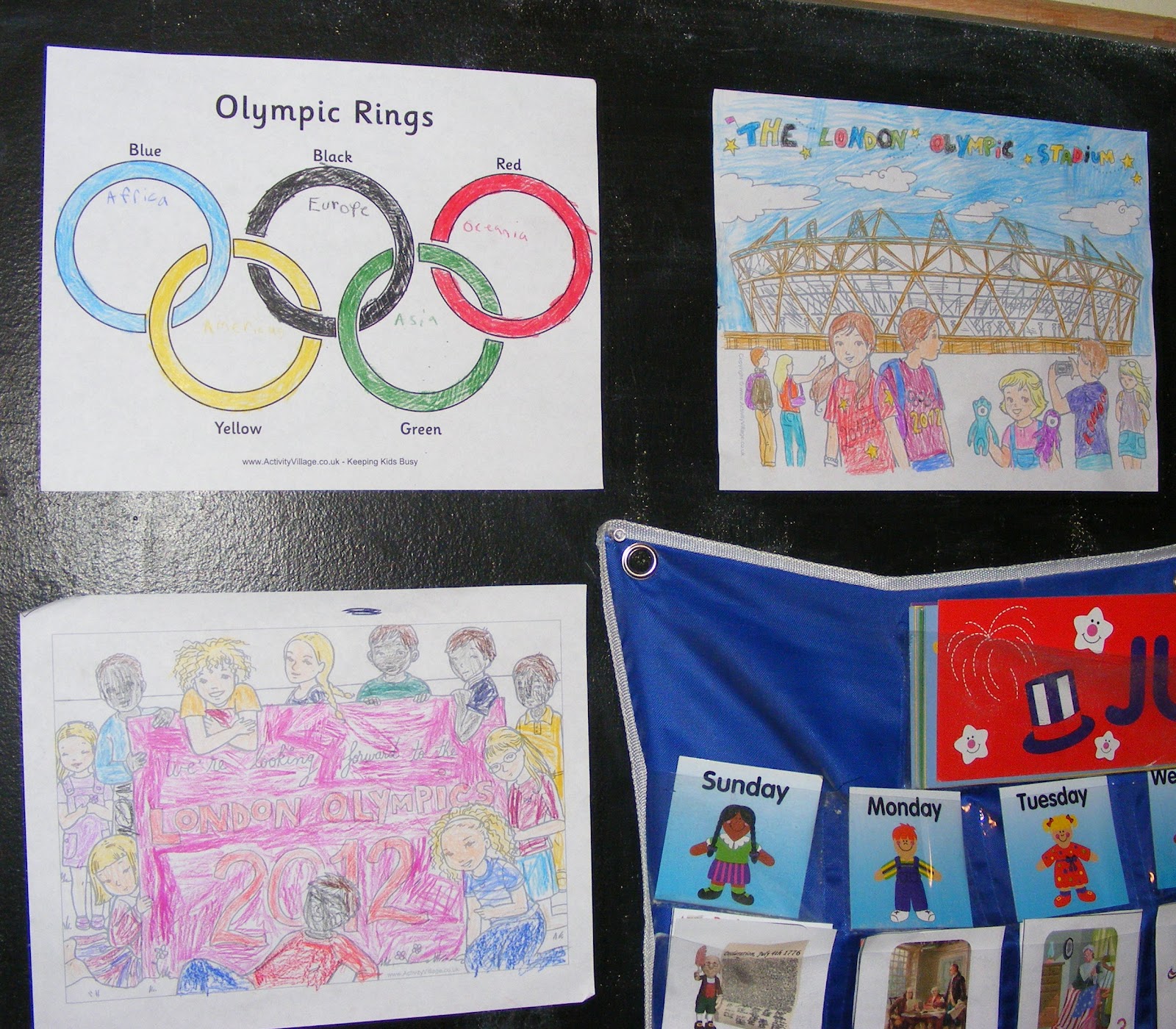 Ten kids and a Dog: 2012 Summer Olympic Lapbook--Part 1