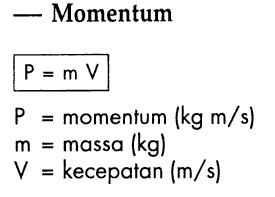 Rumus Momentum - Pengertian