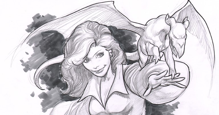 Marvel Comics of the 1980s: Shadowcat & Lockheed by Ivan Reis