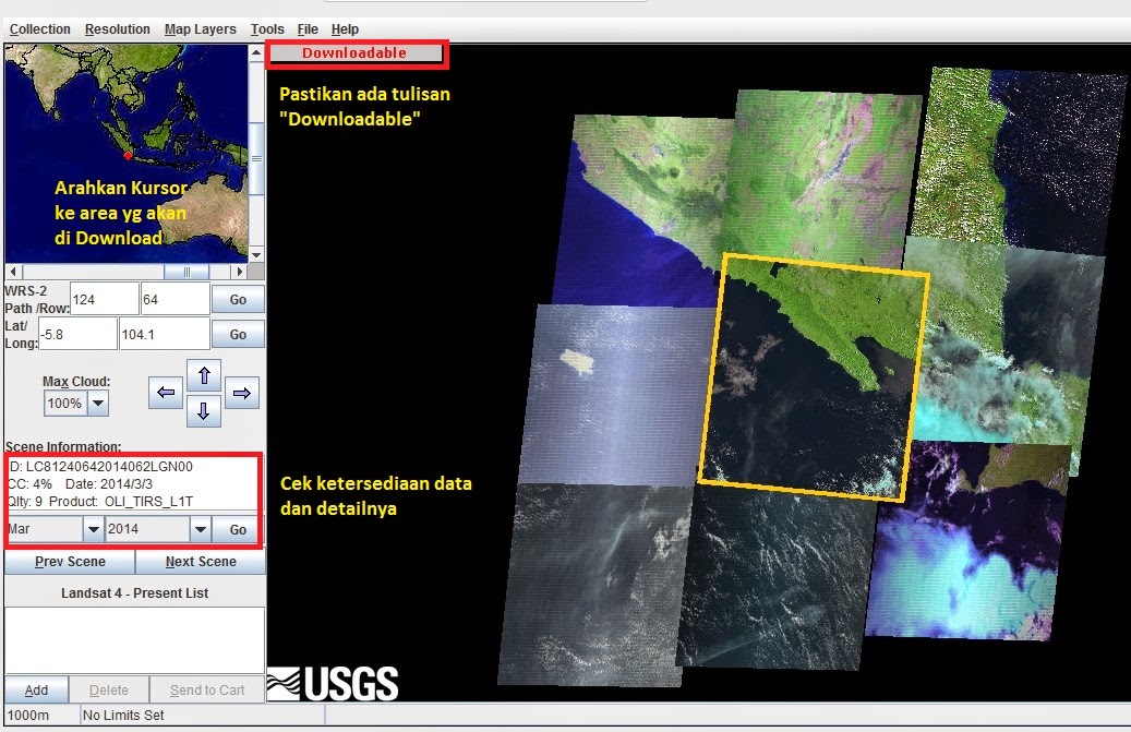 Omah Peta: Download Landsat 8 Melalui Glovis USGS