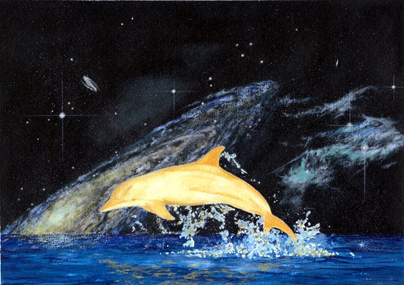 BlessOurHearts: Divina the Golden Dolphin