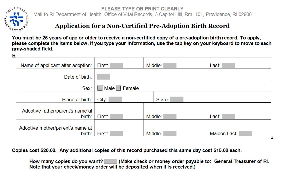 UpFront with NGS: For the first time, Rhode Island opens adoption records