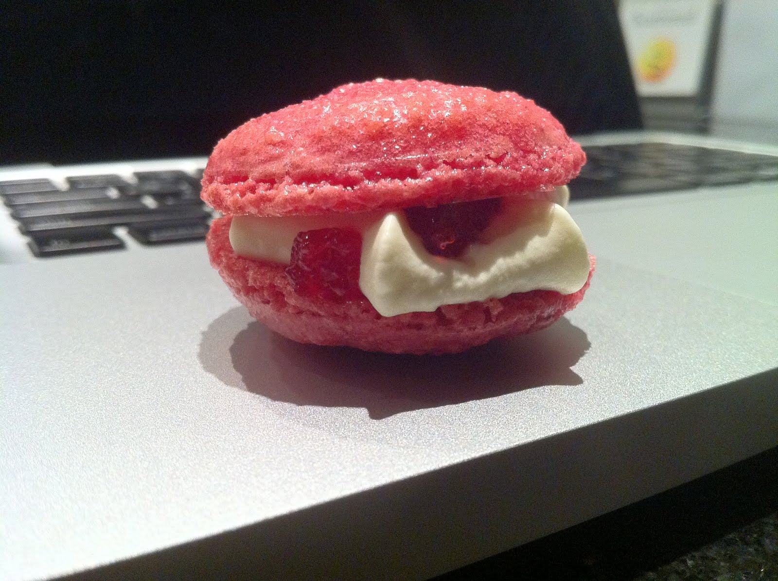 Team JJ's Bakery: Raspberry Macarons with Seedless Raspberry Jam ...