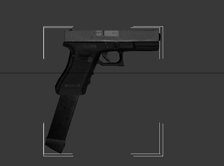 GTA SA LowPoly Mods: GLOCK.17