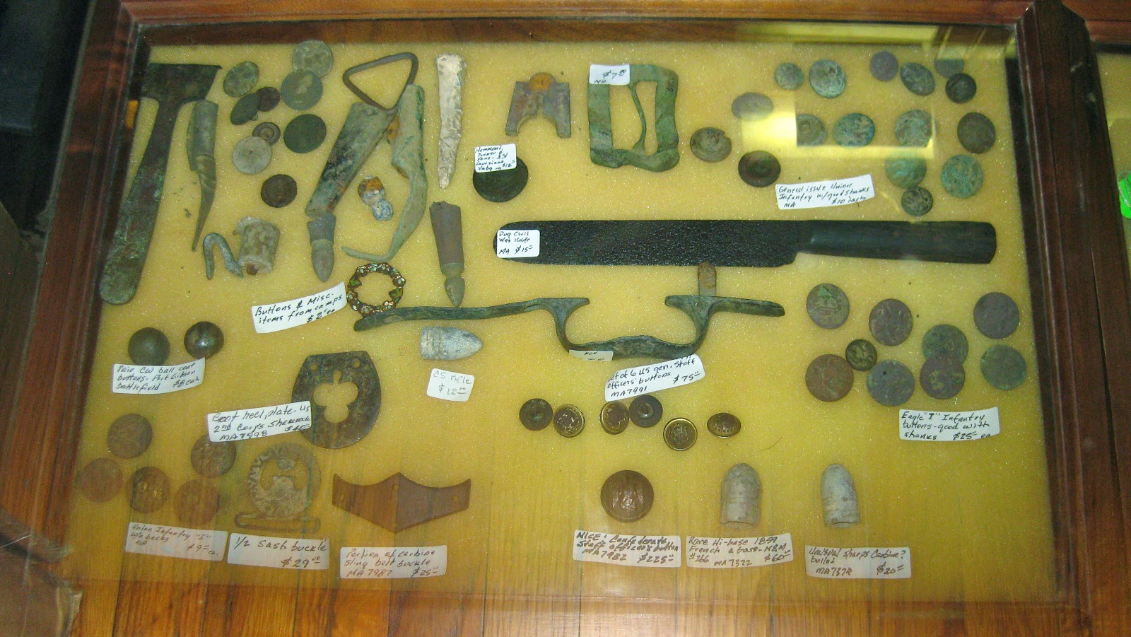 Vicksburg's Adolph Rose Antique Shop: CIVIL WAR RELICS