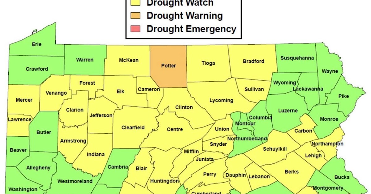 PA Environment Digest Blog: DEP Extends Drought Watch To Chester ...