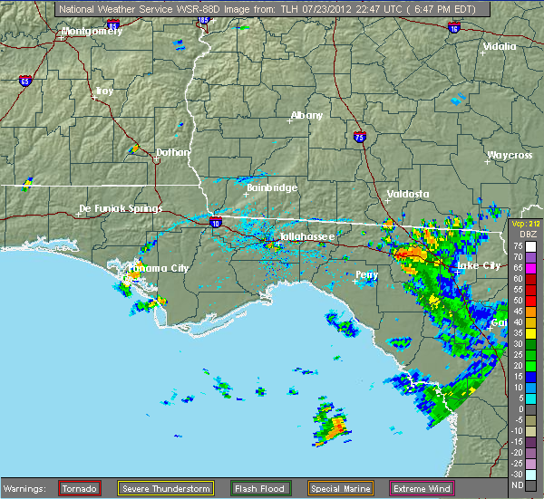 Maps on Maps on Maps: Doppler Radar