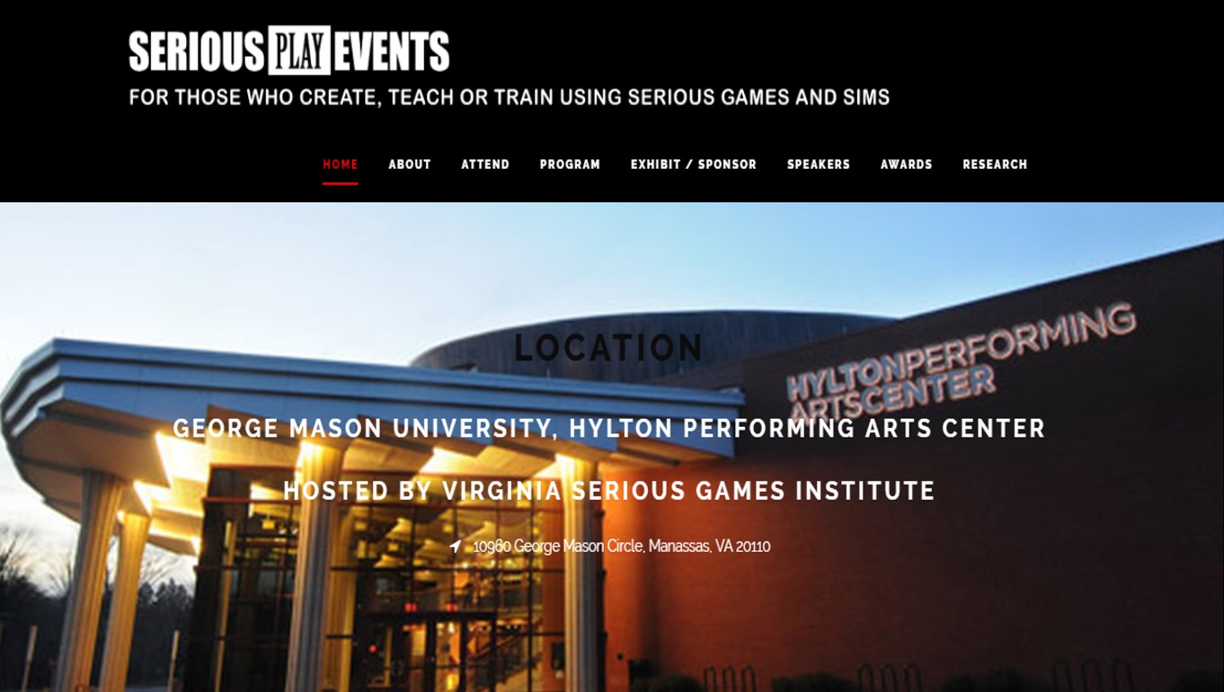 Serious Games Conference: 100+ Speakers On The Future Of Serious Games