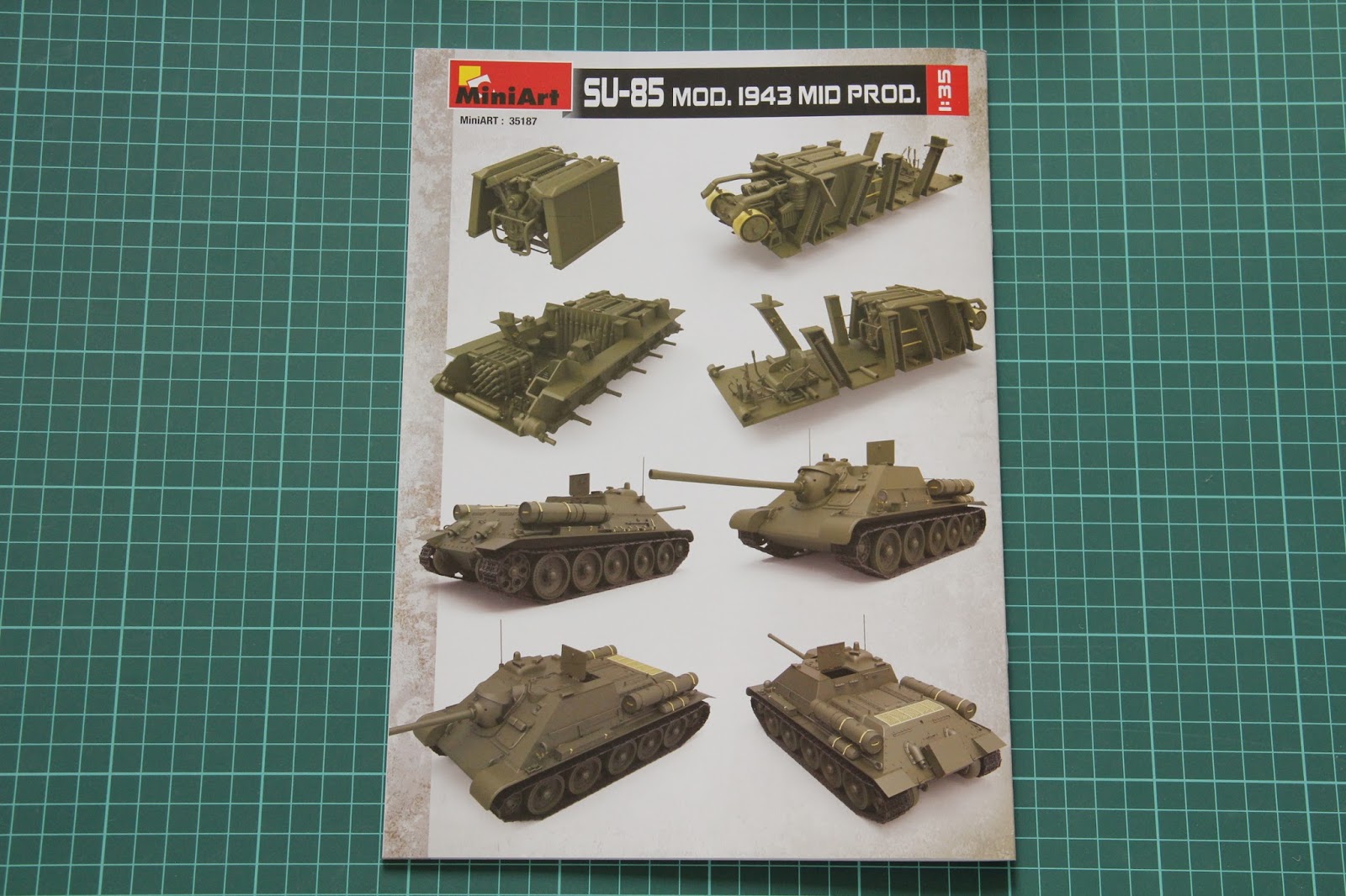 Miniart 1/35 Su-85 Mid Production Interior Kit (35187) - DetailScaleView