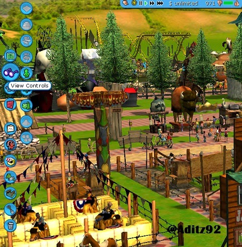 F!: [Tutorial] Roller Coaster Tycoon 3 Platinum: Getting Started